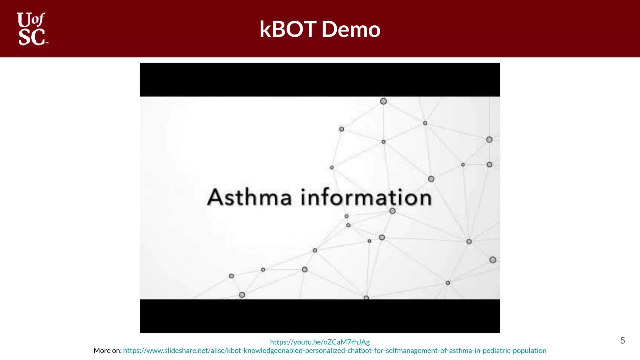 k-BOT: Knowledge-driven Chatbot for Health @ CASY2020 | PPT