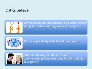 Communication Accommodation Theory | PPTX
