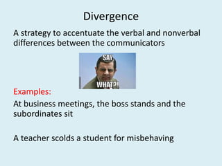 Communication Accommodation Theory | PPTX