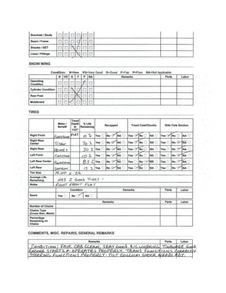 CAT 140H APM01277 MOTOR GRADER INSPECTION REPORT | PDF
