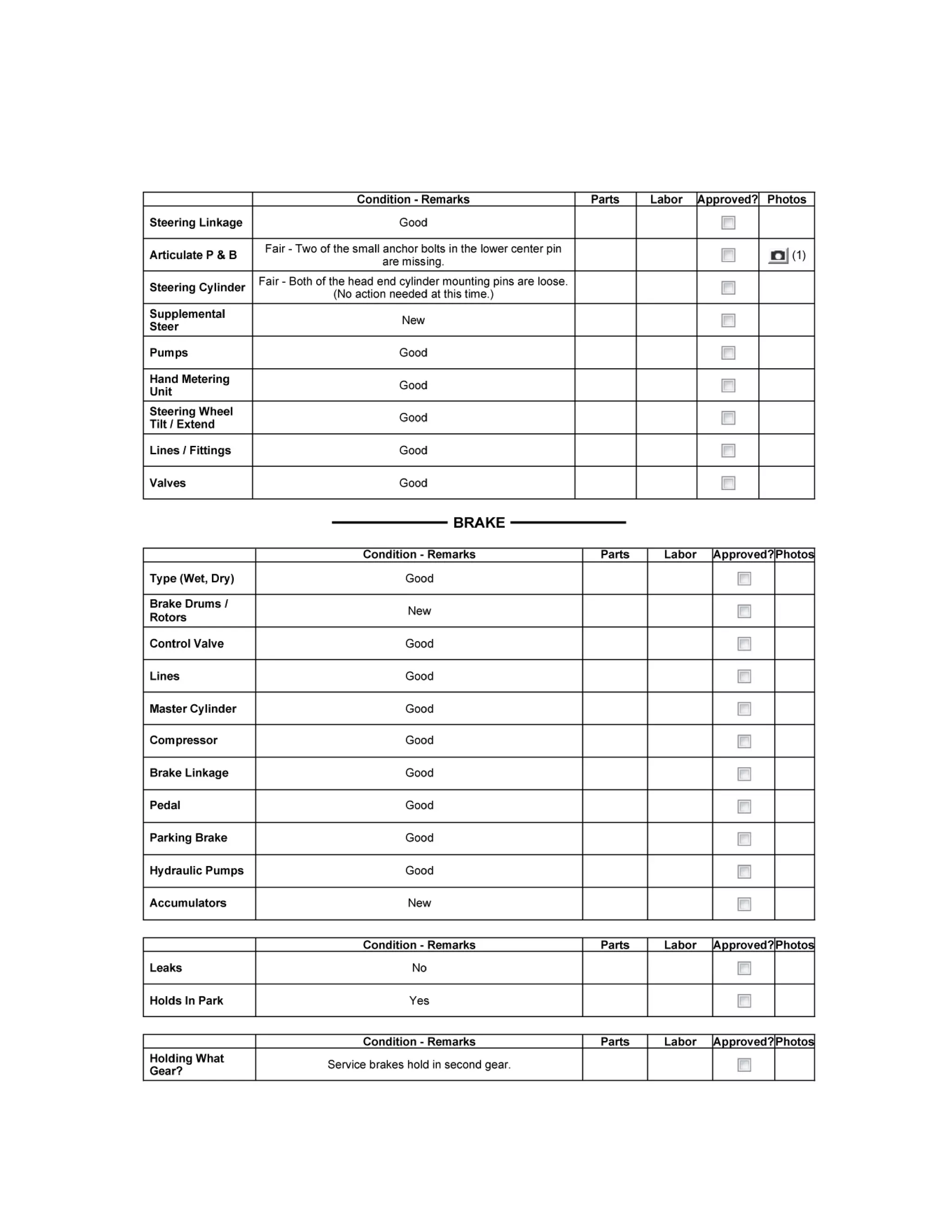 CAT 966 E 99Y05701 WHEEL LOADER INSPECTION REPORT | PDF