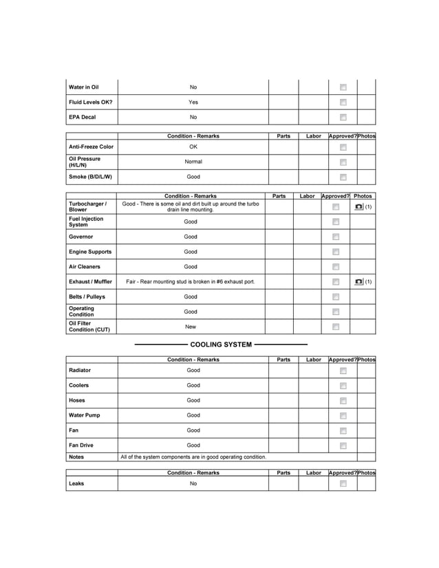 CAT 966 E 99Y05701 WHEEL LOADER INSPECTION REPORT | PDF | Business and ...