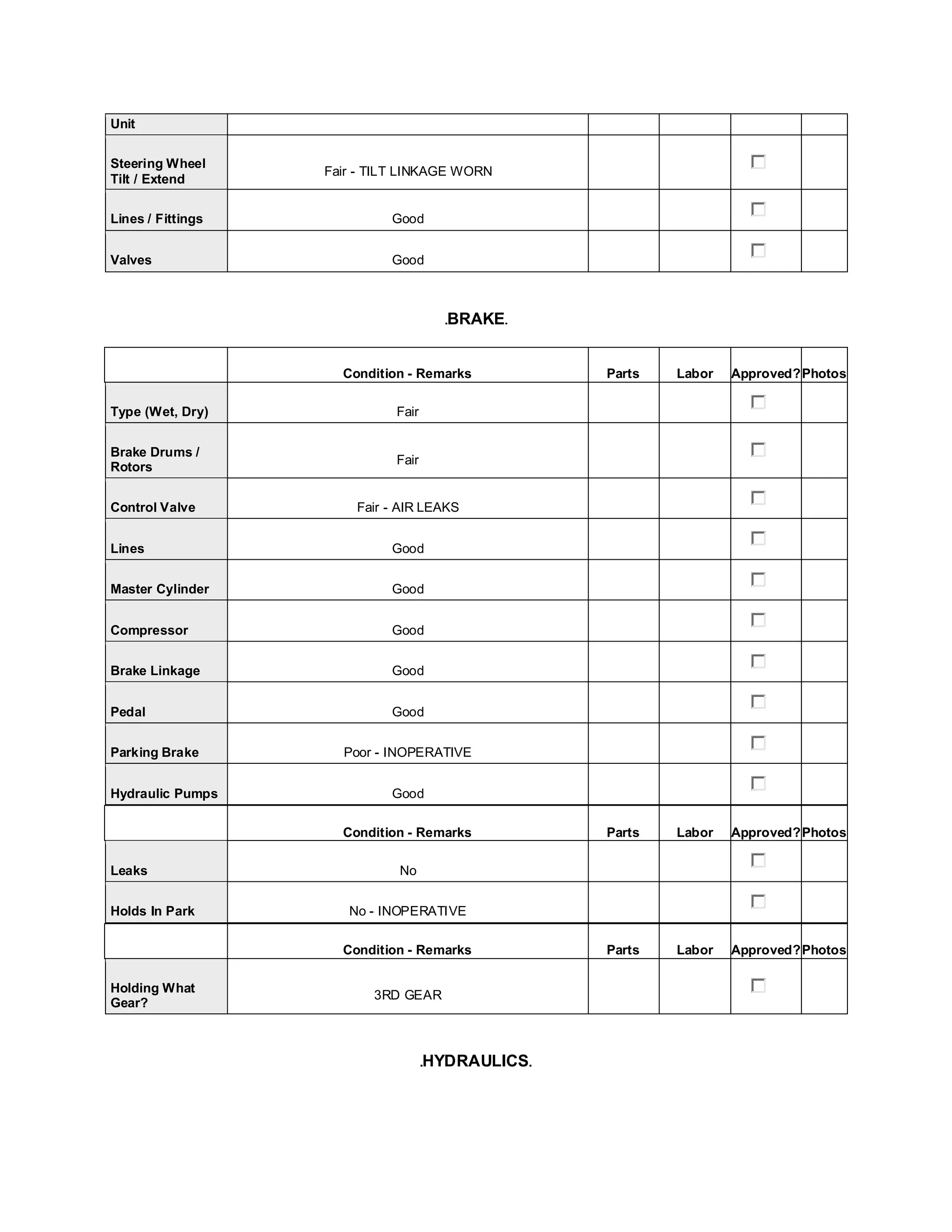 CAT 966 E 99Y06940 WHEEL LOADER INSPECTION REPORT | PDF