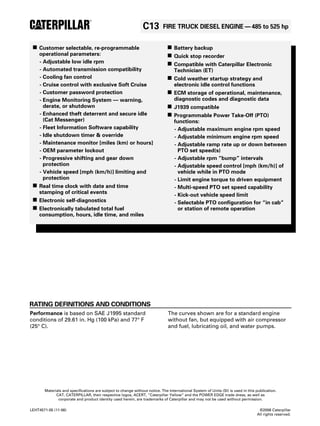 Cat Diesel Engine C 13 | PPT