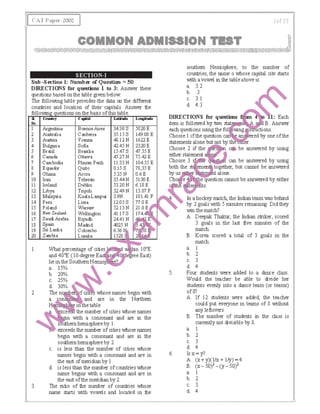 CAT 2002 Previous Year Question Paper with Answer Key | PDF