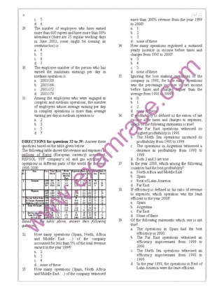 CAT 2002 Previous Year Question Paper with Answer Key | PDF