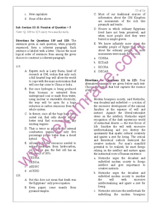 CAT 2004 Previous Year Question Paper with Answer Key | PDF