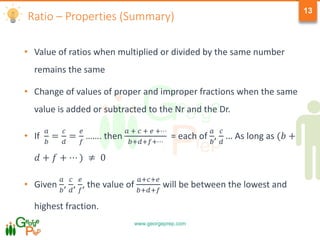 CAT - Ratio, Proportion and Variation | PPTX