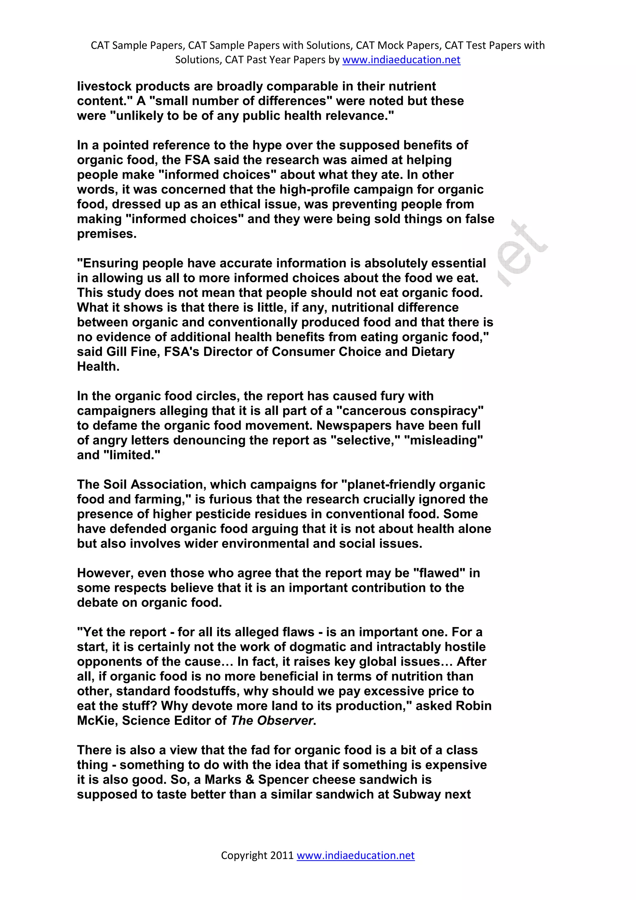 Cat sample-paper-1 | PDF