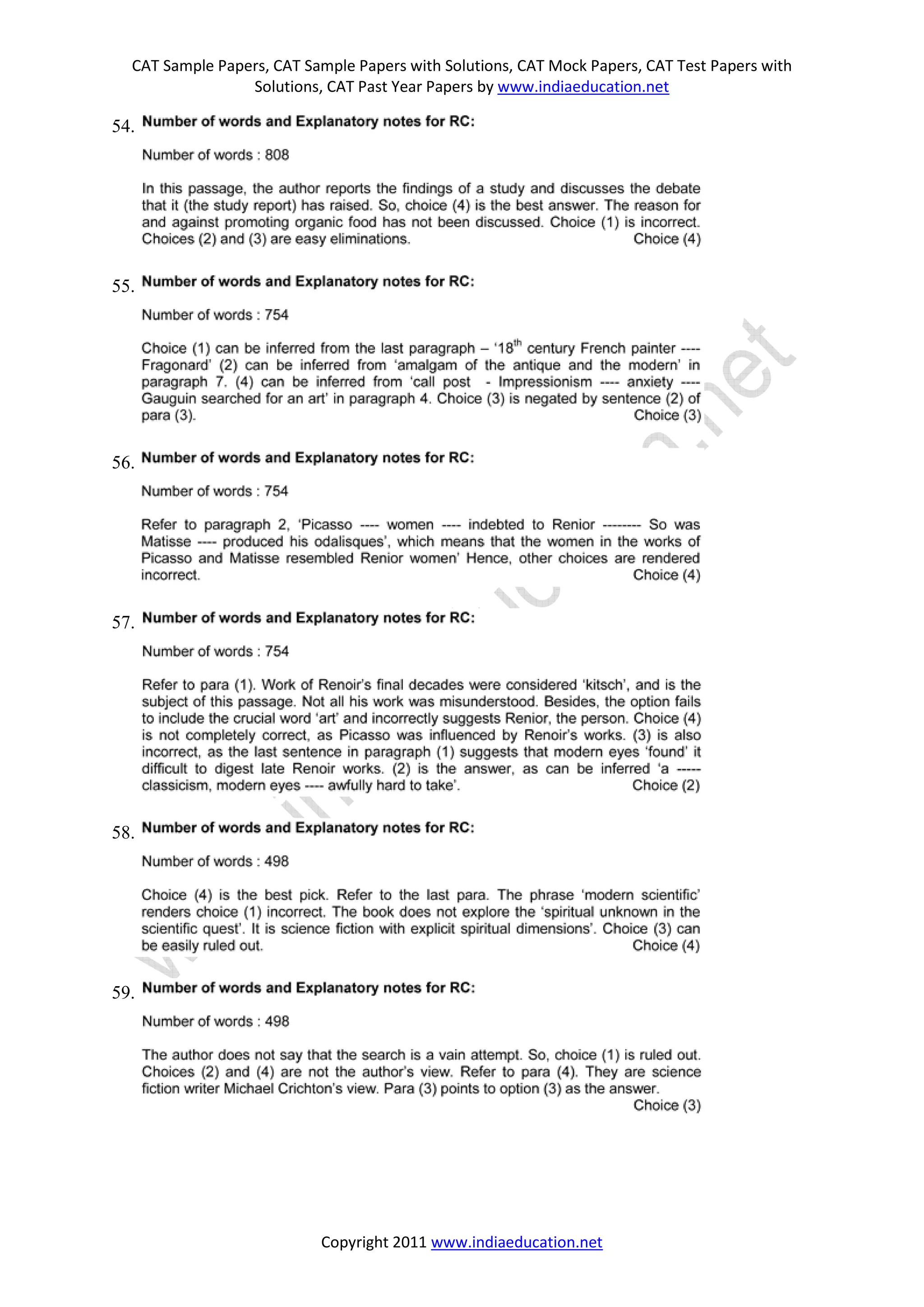 Cat sample-paper-1 | PDF