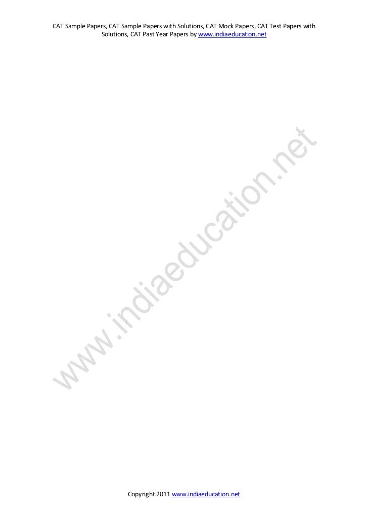 Cat sample-paper-1