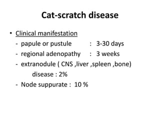 Cat scratch disease-and_bacillary_angiomatosis[1] | PPT