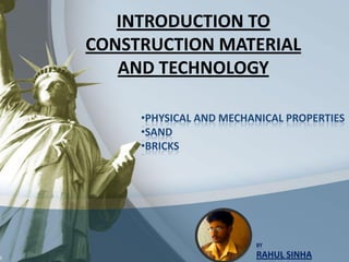 construction material and technology | PDF