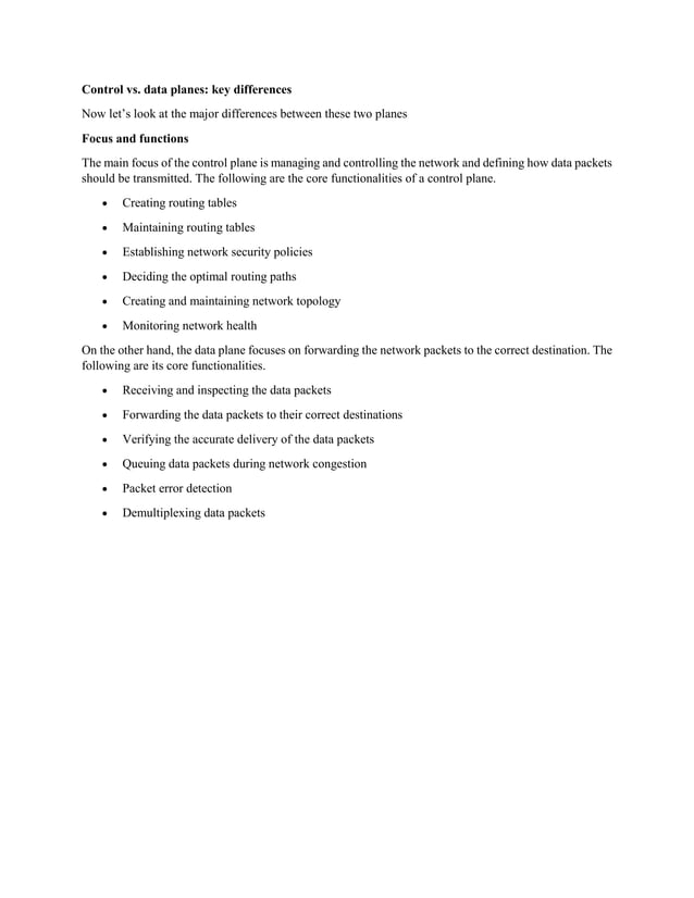 Study materials for software defined networks | PDF | Computer Networking | Computing