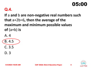 CAT 2022 SLOT-2 Question Paper.pptx