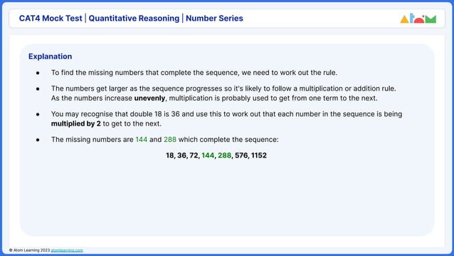 CAT4 example questions.pdf | Educational Assessment | Education