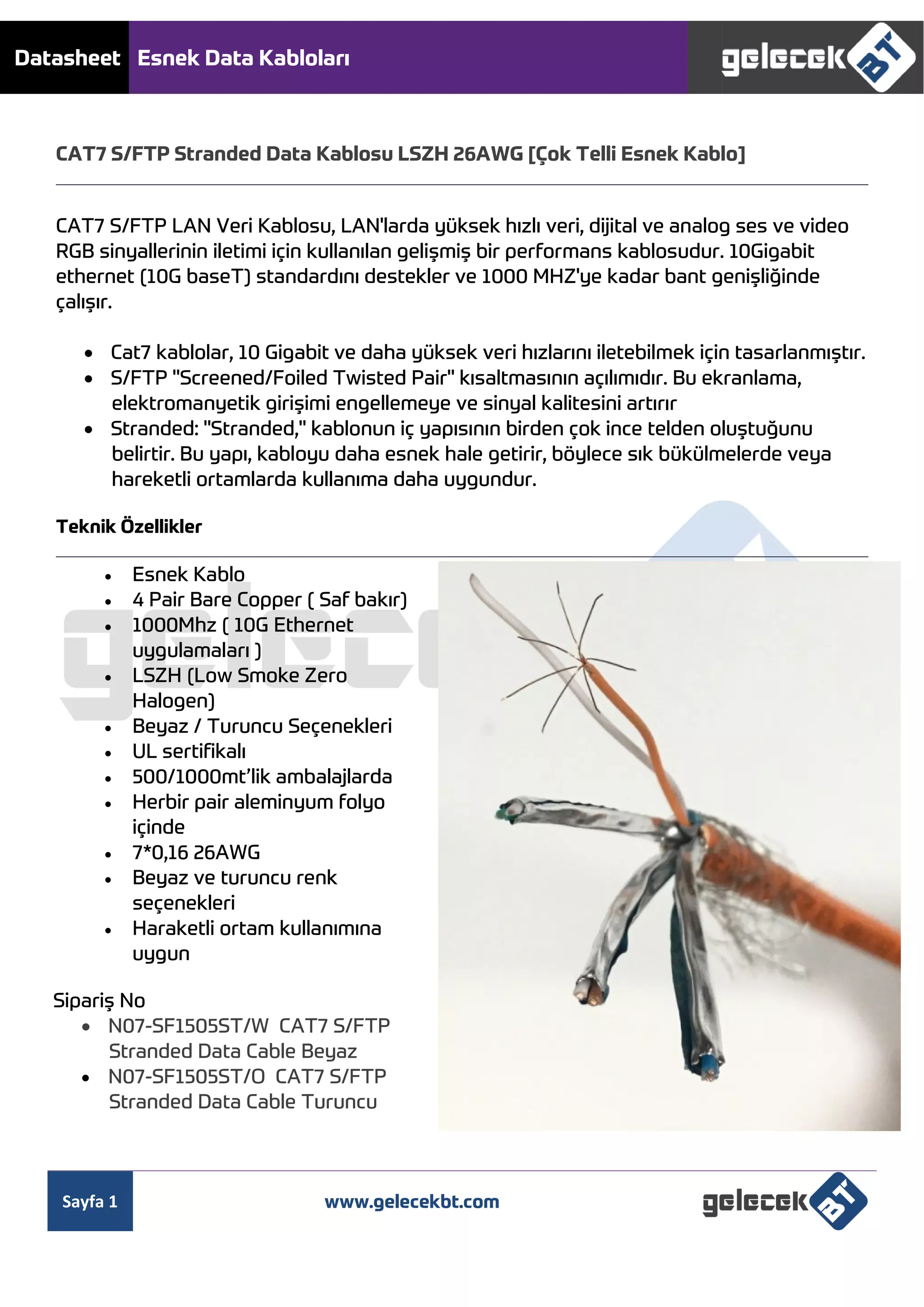 CAT7 SFTP Stranded Data Kablosu .pdf