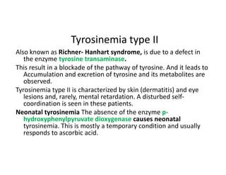Catabolism of Phenylalanine and Tyrosine | Disorders Of Tyrosine ...
