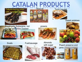 Catalan Erasmus+ food ppt | PPTX