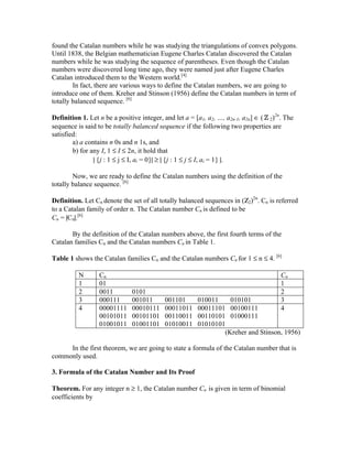 Catalan number edit | PDF