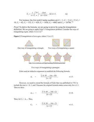 Catalan number edit | PDF