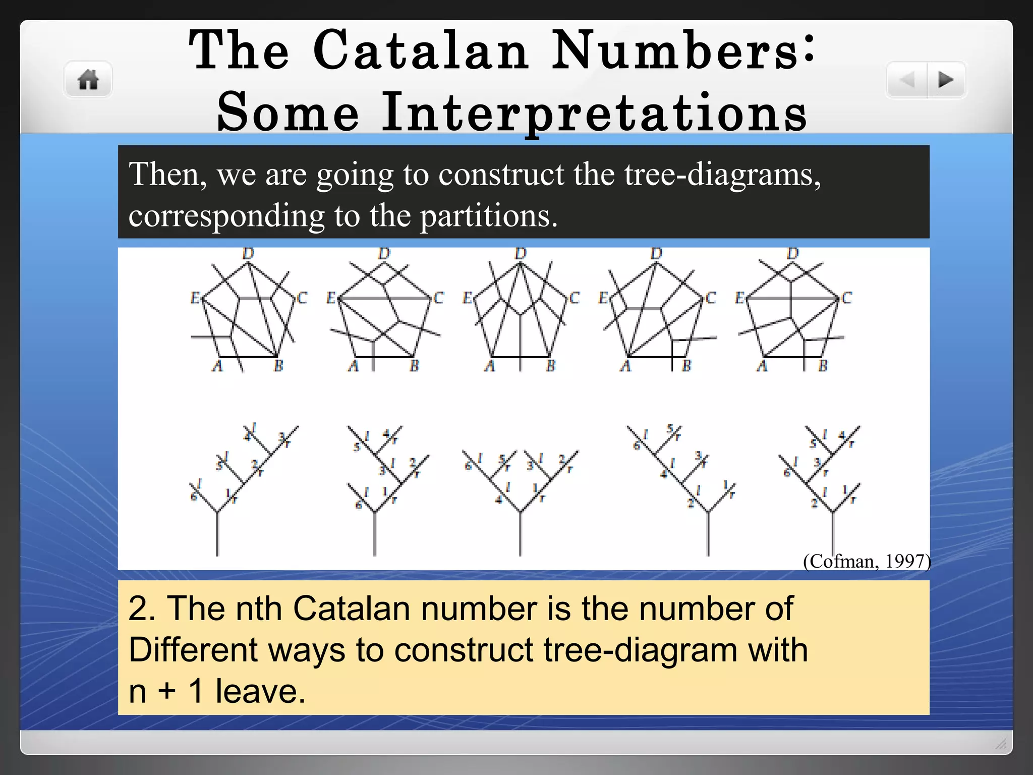 Catalan number presentation2 | PPT