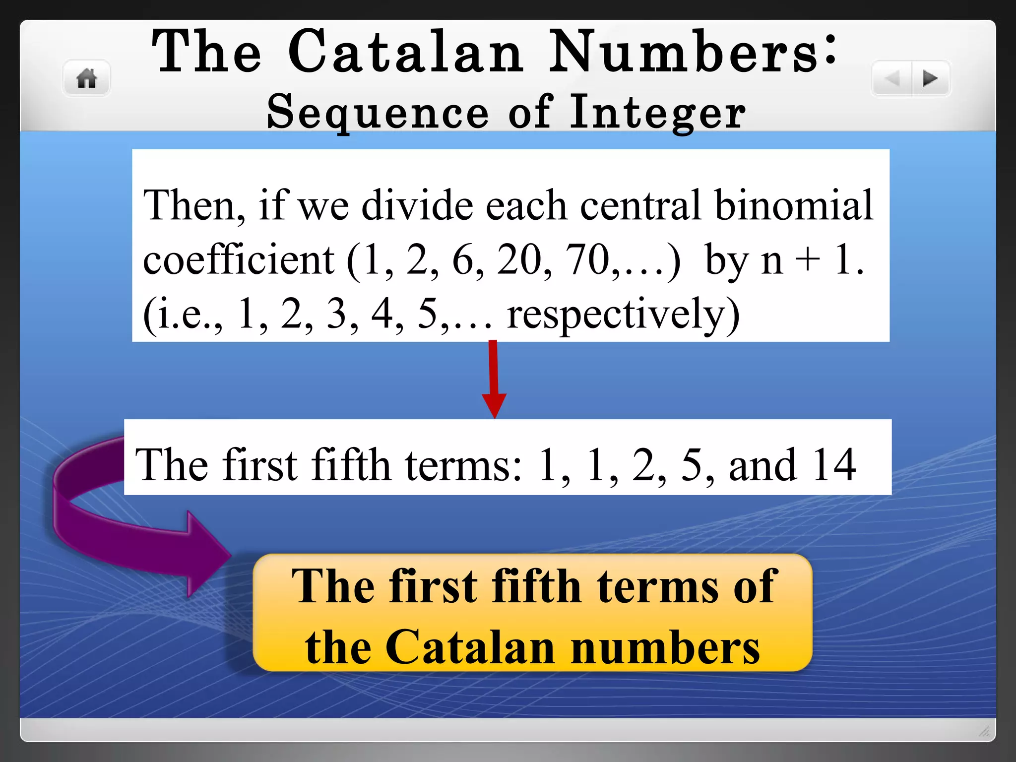 Catalan number presentation2 | PPT