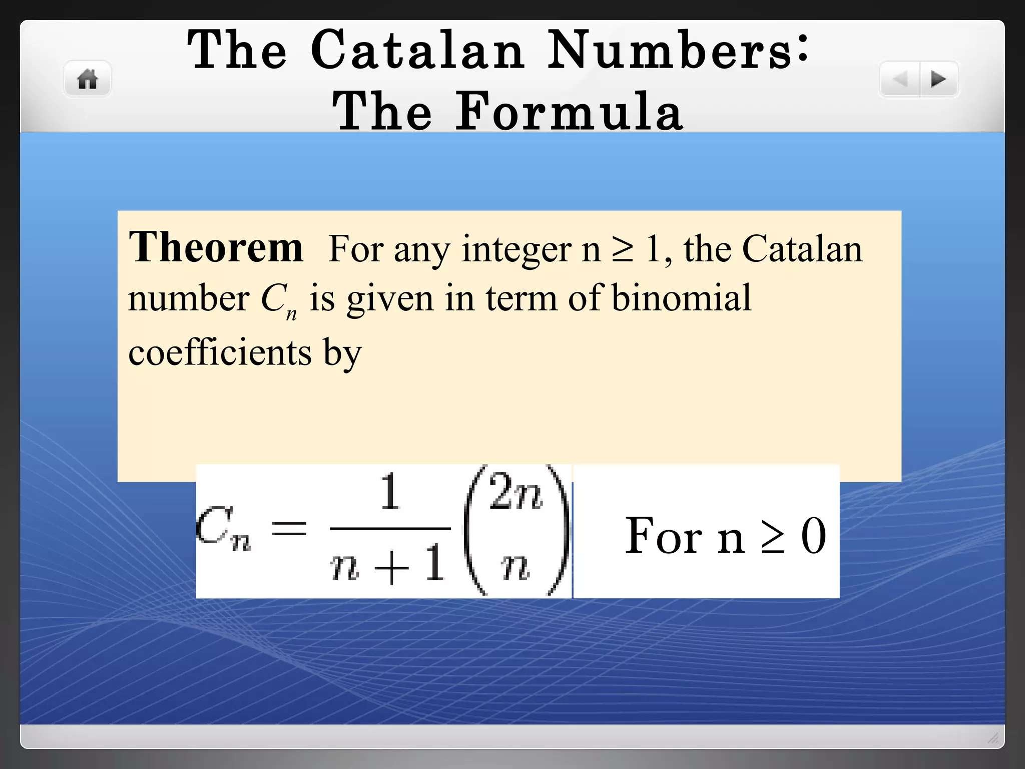 Catalan number presentation2 | PPT