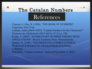 Catalan number presentation2 | PPT