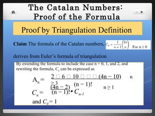 Catalan number presentation2 | PPT
