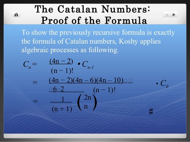 Catalan number presentation2