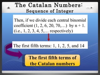 Catalan number presentation2 | PPT