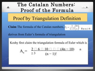 Catalan number presentation2 | PPT