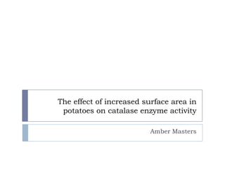 Catalase lab example | PPT