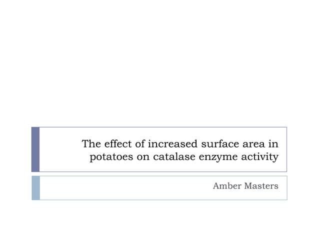 Catalase lab example | PPT