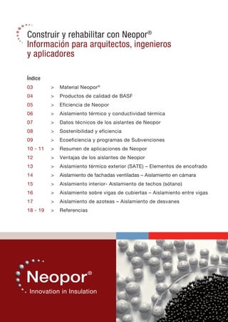 Catálogo Neopor | PDF