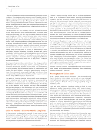 2016. Dosage Form Optimization: Technology to Advance the Patient ...
