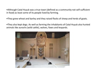Catal Huyuk: History, Features and Settlements | PPTX