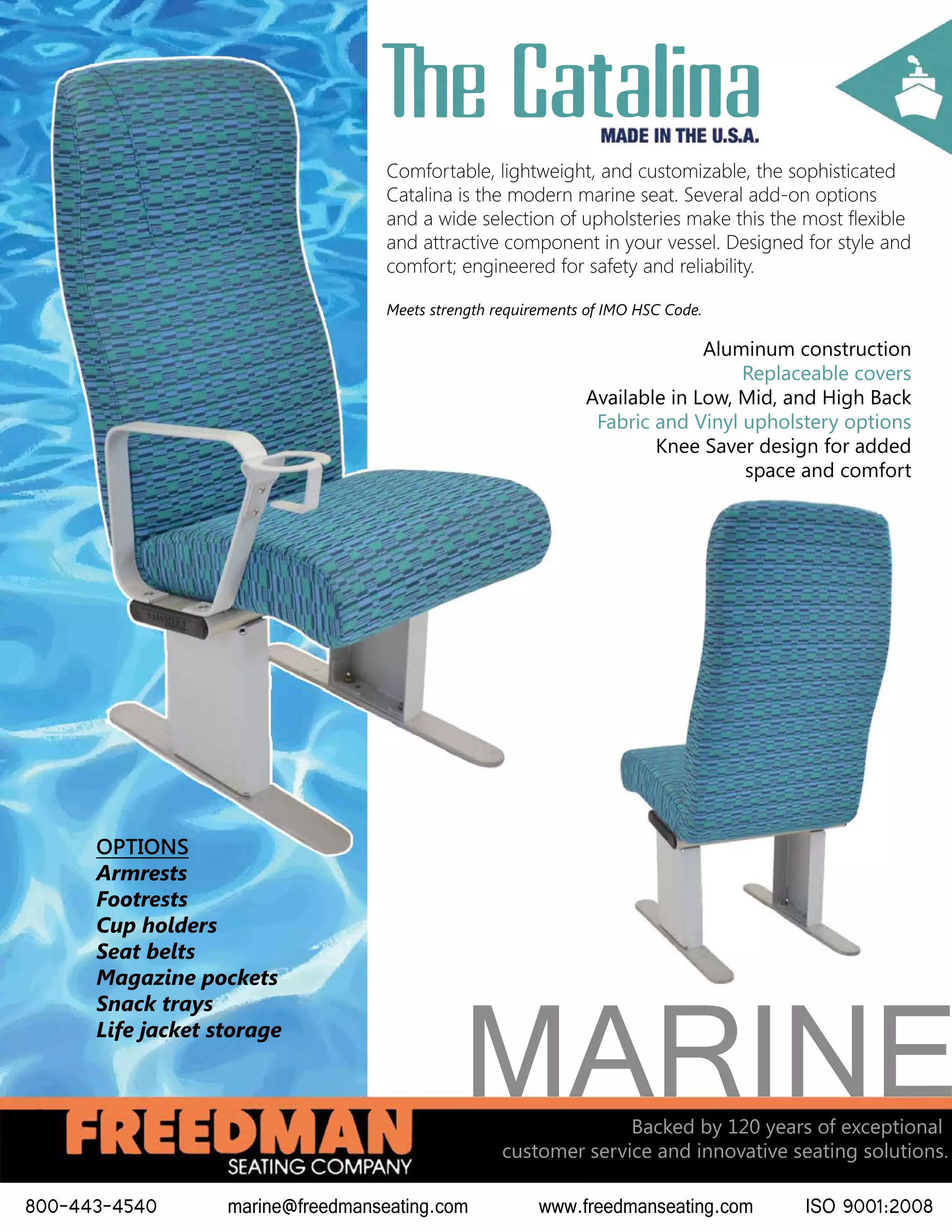 Catalina marine brochure | PDF