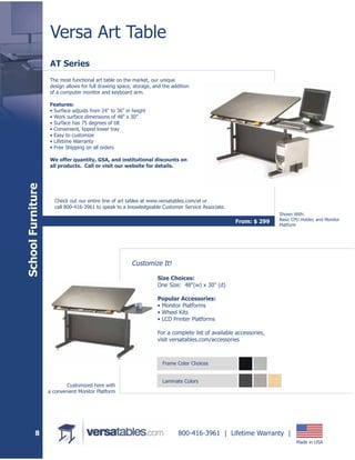 VERSA PRODUCTS CATALOG | PDF