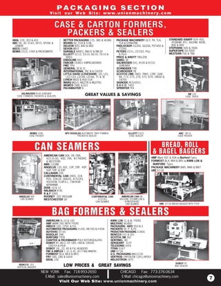 Union Machinery | PDF | Manufacturing Industry | Industries