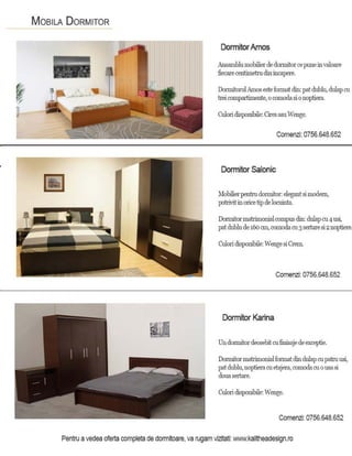 Catalog de Mobila si Mobilier | PDF
