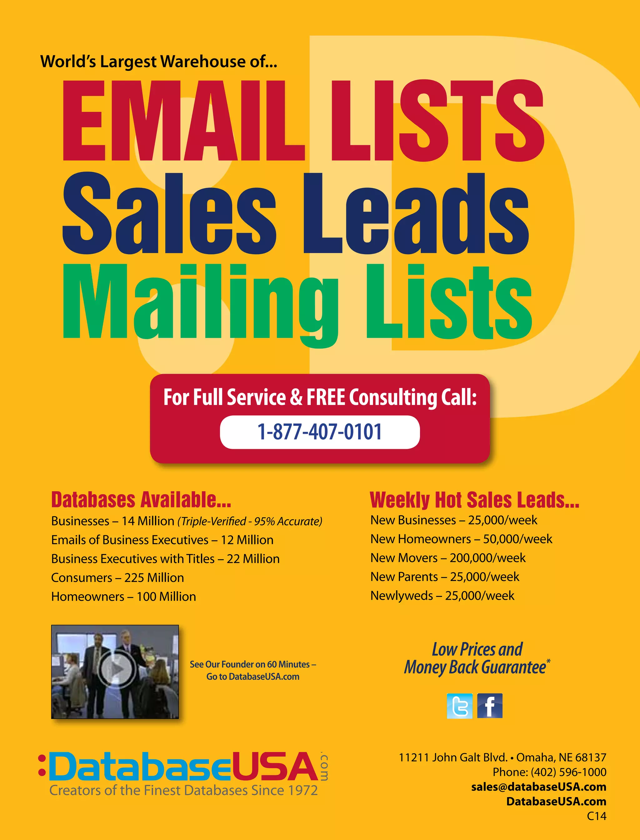 DatabaseUSA Catalog - 2015 | PDF