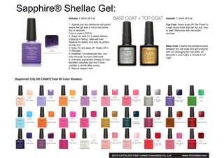 Catalog Of Gel Nail Polish and Other Nail Art Products | PDF
