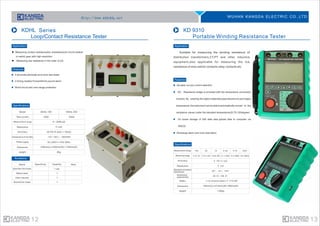 insulation tester and testing equipment | PDF | Power and Energy ...