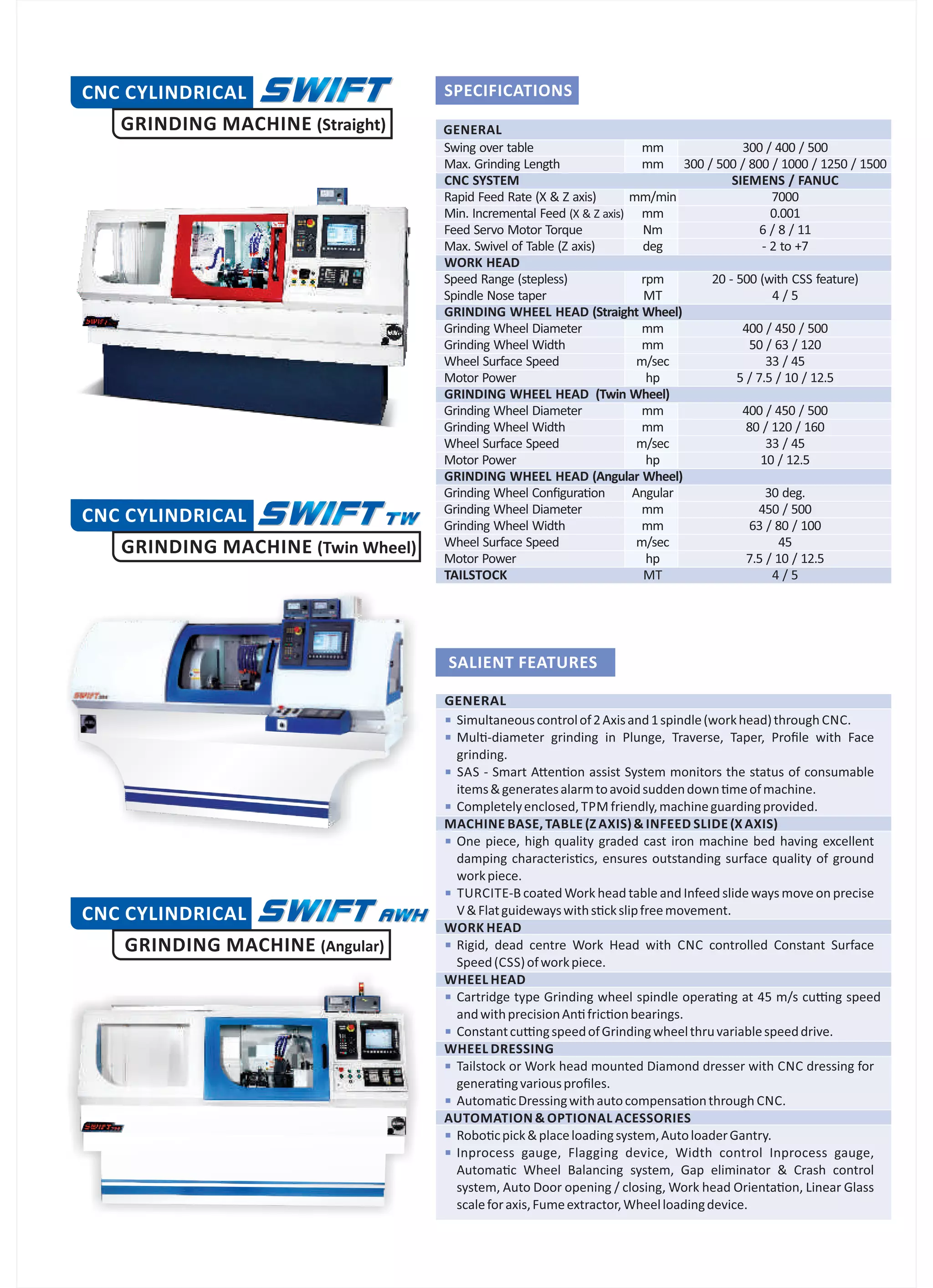 Internal bore grinding machine | PDF