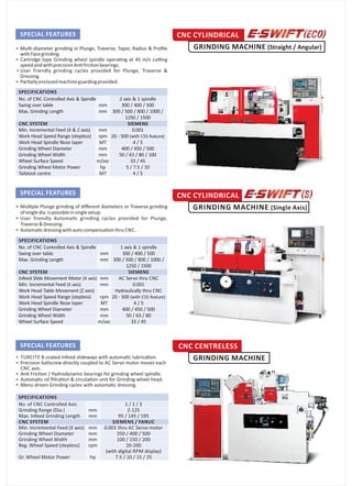 Internal bore grinding machine | PDF