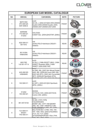 Catalog Clover | PDF