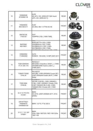 Catalog Clover | PDF