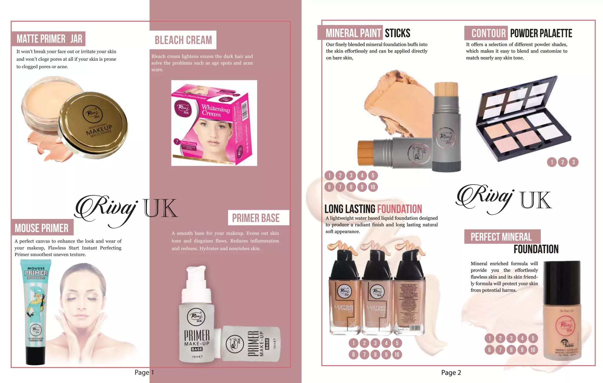 Rivaj UK - Shades of Beauty! | PDF